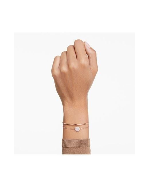 Swarovski Sublima Bangle Bracelet in White | Lyst