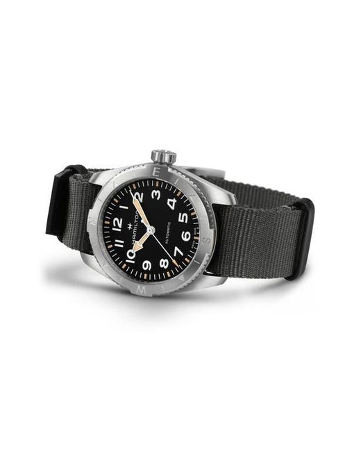 Hamilton Khaki Field Expedition Automatic Nato Strap Watch, 37Mm in ...