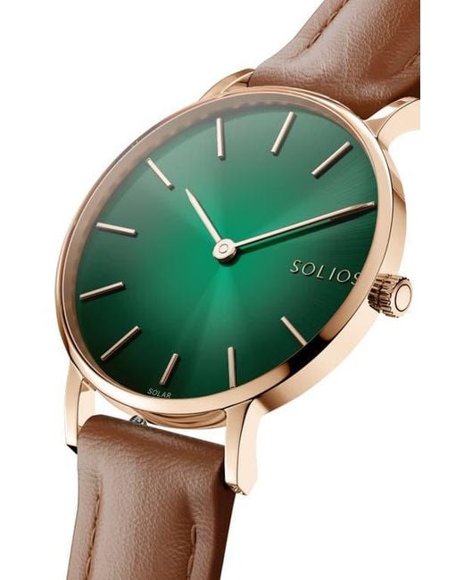 Solios Watches The Rainforest Classic in Green | Lyst