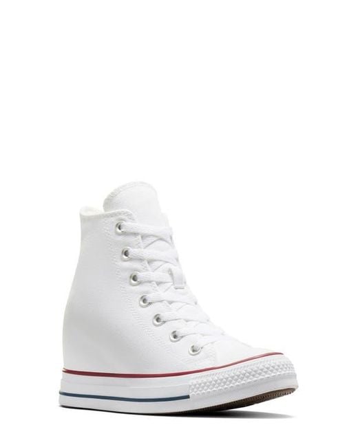 Converse Chuck Taylor All Star Wedge Platform High Top Sneaker in White ...