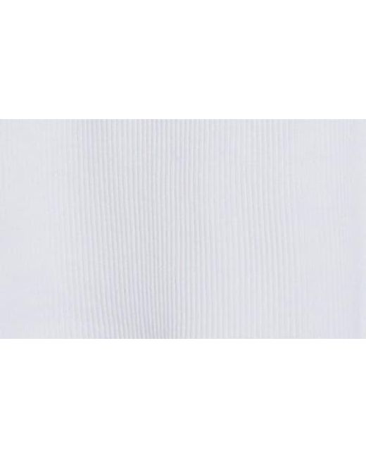Ashley Williams Handle With Care Rib Graphic Tank in White | Lyst
