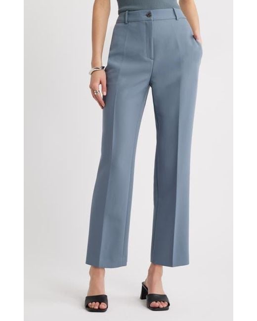 Open Edit The Icon Straight Leg Pants in Blue | Lyst
