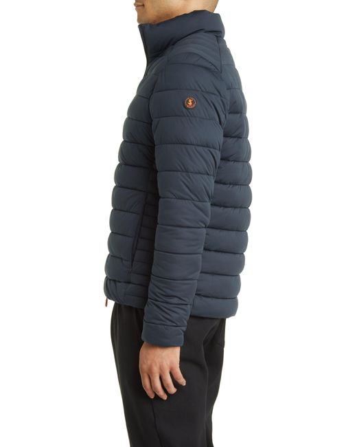Save The Duck Ari Puffer Jacket in Blue for Men | Lyst Save The Duck Ari Puffer Jacket in Blue for Men | Lyst