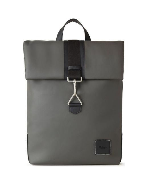 Mulberry Dalston Leather Backpack in Black for Men | Lyst