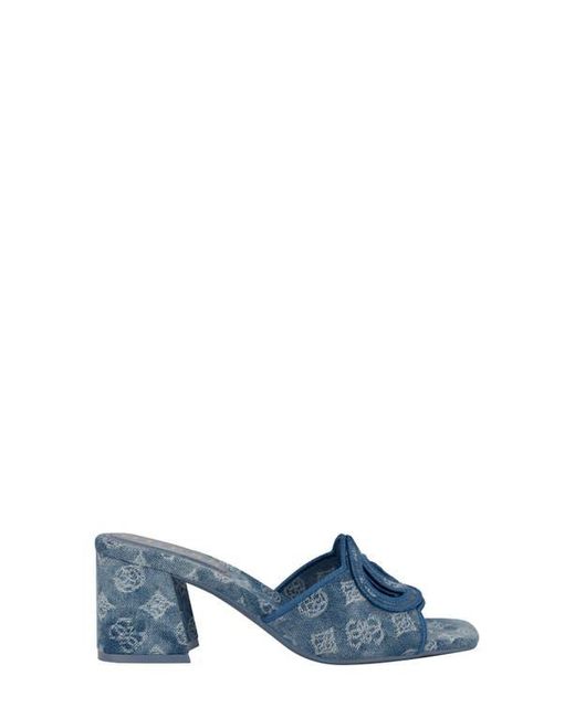 Guess Galsee Sandal in Blue | Lyst