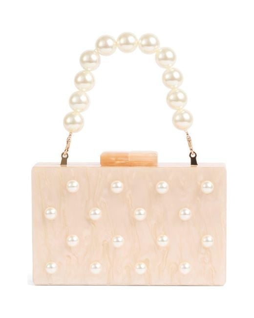 LK Bennett Malia Clutch in Pink | Lyst