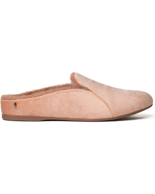Mave & Chez Maya Velvet Slipper in Pink | Lyst