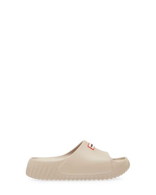 HUNTER Faroe Platform Slide Sandal | Lyst