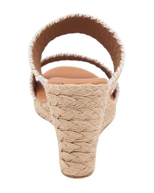 Andre Assous Nolita Wedge Slide Sandal in Pink | Lyst