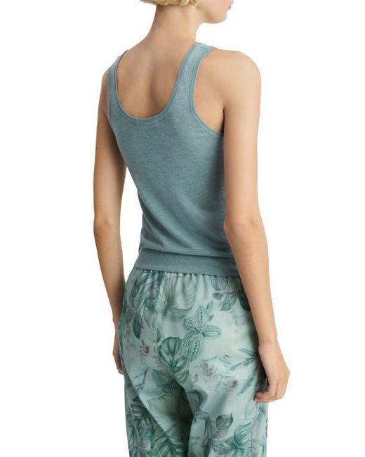 Mango Sweater Tank in Blue | Lyst