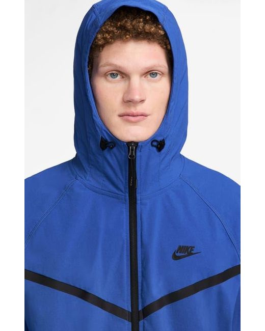 Nike Sportswear Tech Windrunner Jacket in Blue for Men | Lyst