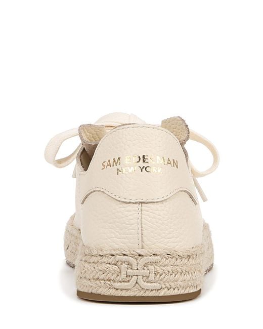 Sam Edelman Poppy Sneaker in White | Lyst