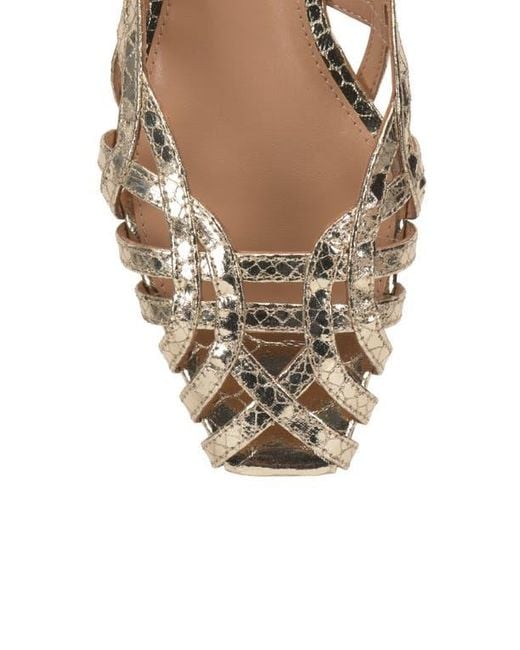 Vince Camuto Stiorra Slingback Sandal in Natural | Lyst