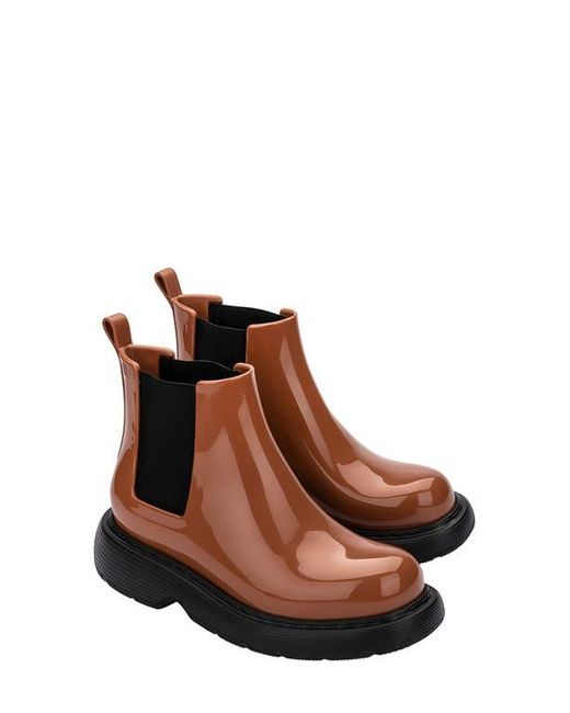 Melissa Step Chelsea Boot in Brown | Lyst