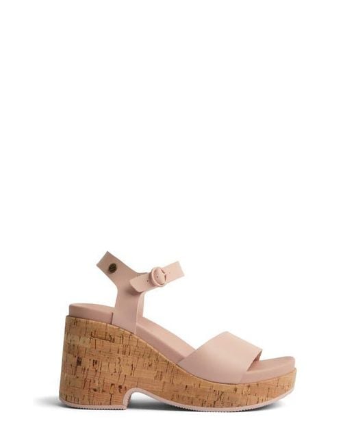 Reef Sunset Sayulita Platform Sandal in Brown | Lyst