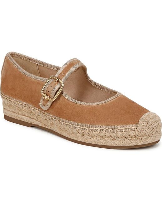 Sam Edelman Mackie Mary Jane Espadrille in Brown | Lyst