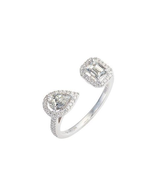 Messika My Twin Diamond Ring in White | Lyst