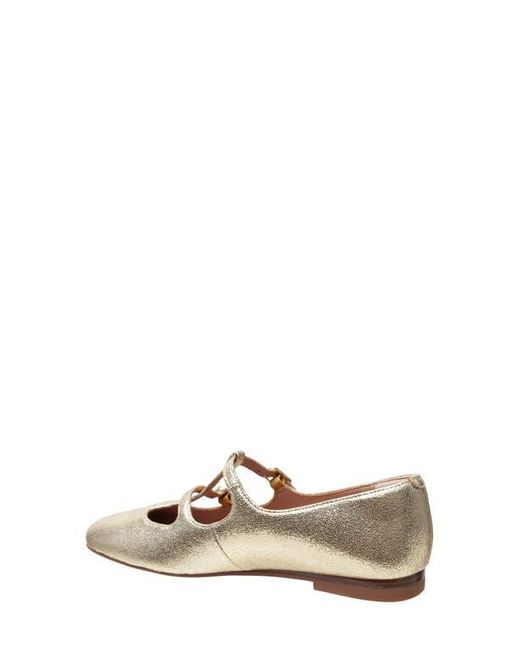 Linea Paolo Matilda Mary Jane Flat in White | Lyst