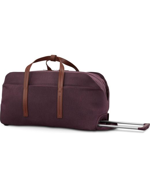 Samsonite Virtuosa Travel Duffel With Wheels in Purple | Lyst