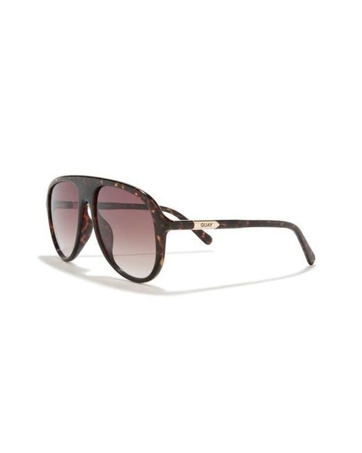 Quay Chart Topper 54Mm Aviator Sunglasses | Lyst