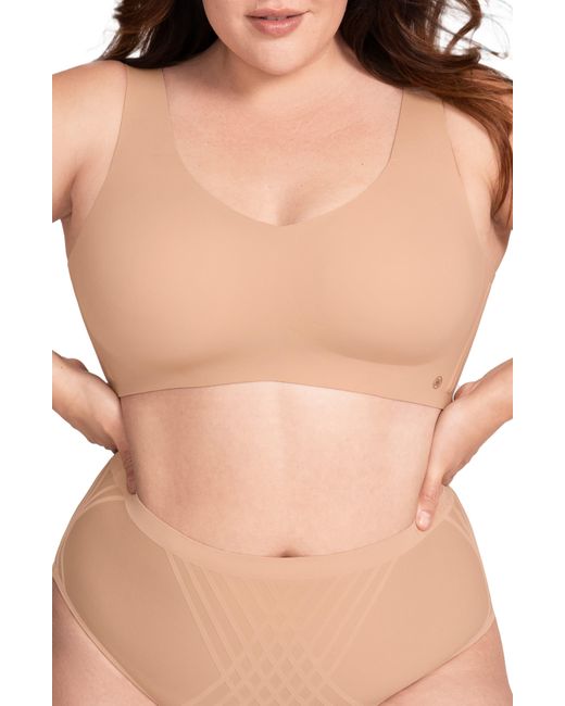 Honeylove V Neck Bra In Natural Lyst