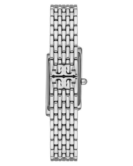 Tory Burch The Eleanor Angled Bracelet Watch, 37Mm in White | Lyst