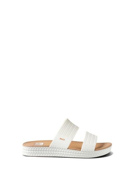Reef Water Vista Slide Sandal in White | Lyst