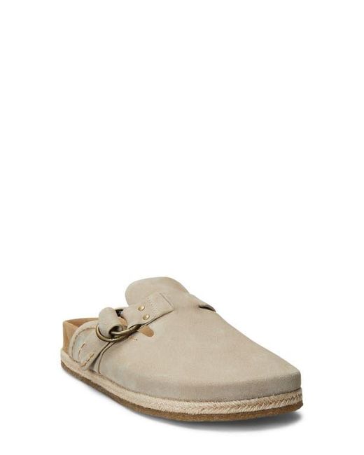 Polo Ralph Lauren Suede Clog for Men | Lyst
