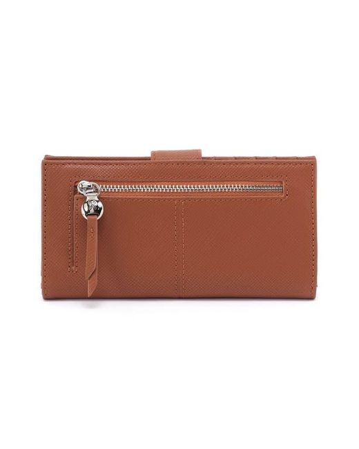 Hobo International Essential Leather Bifold Wallet in Brown | Lyst
