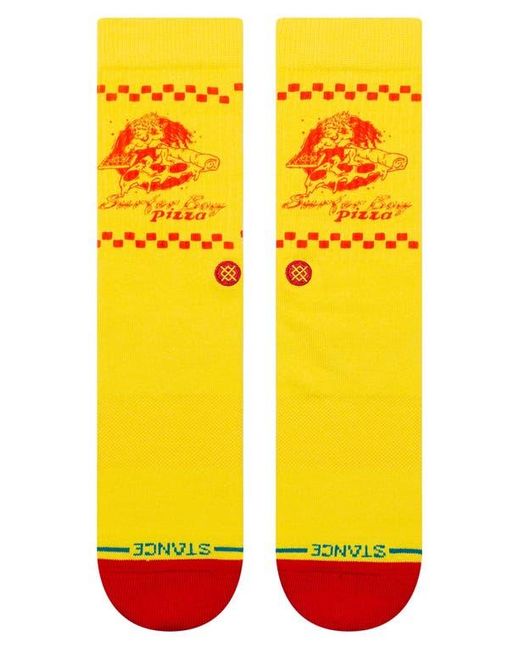 Stance X Stranger Things Surfer Boy Crew Socks in Yellow for Men | Lyst