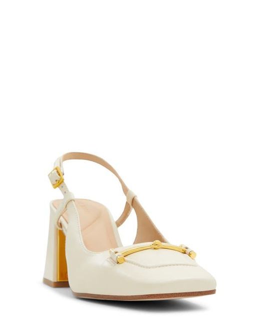 Ted Baker Mia Icon Slingback Pump in White | Lyst