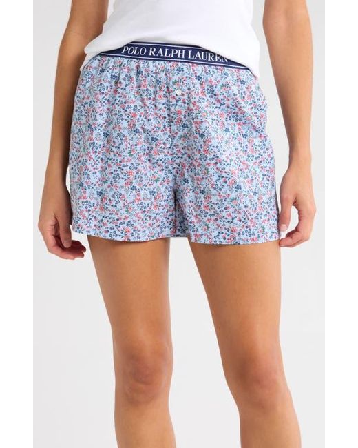 Polo Ralph Lauren Floral Boxers in Blue | Lyst