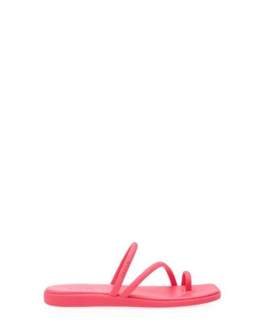 Crocs™ Miami Toe Loop Sandal in Pink | Lyst