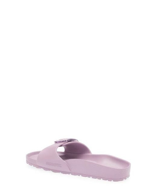Birkenstock Madrid Big Buckle Eva Slide Sandal in Purple | Lyst