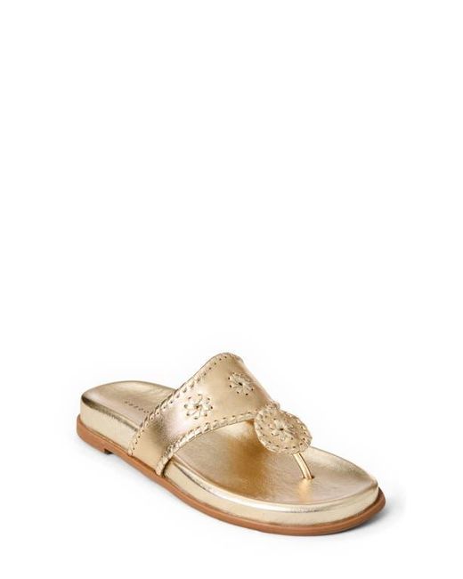Jack Rogers Jacks Sport Flip Flop in White | Lyst
