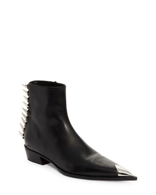 Christian Louboutin Mr Clawiss Spike Pointy Cap Toe Boot in Black for ...