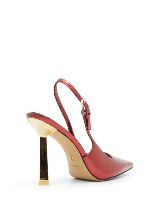 ALDO Marysa Slingback Pump in Red | Lyst