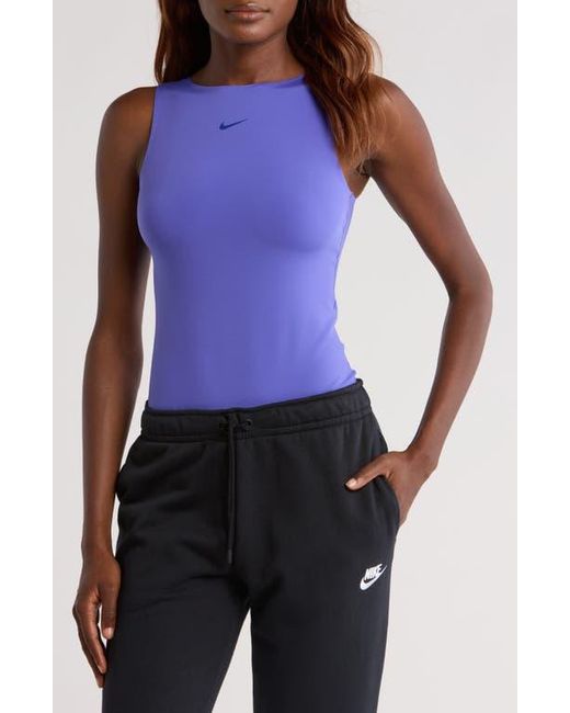 Nike Form Dri-Fit Bodysuit in Blue | Lyst