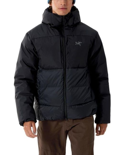 Arc'teryx Thorium Quilted 750 Fill Power Down Hooded Jacket in Black ...