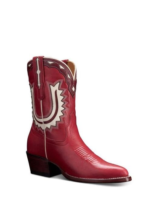 Tecovas The Jolene Western Boot in Red | Lyst
