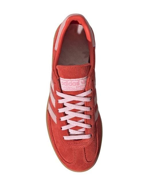 adidas Handball Spezial Sneaker in Red | Lyst