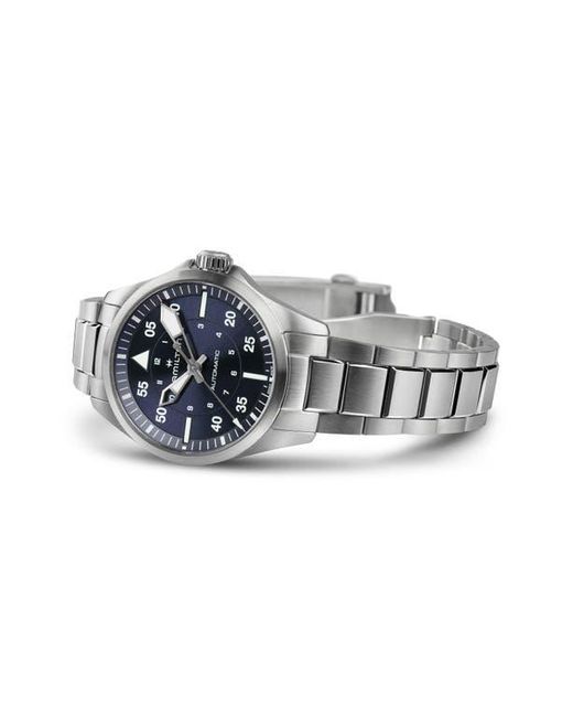 Hamilton Khaki Aviation Pilot Automatic Bracelet Watch, 36Mm in ...