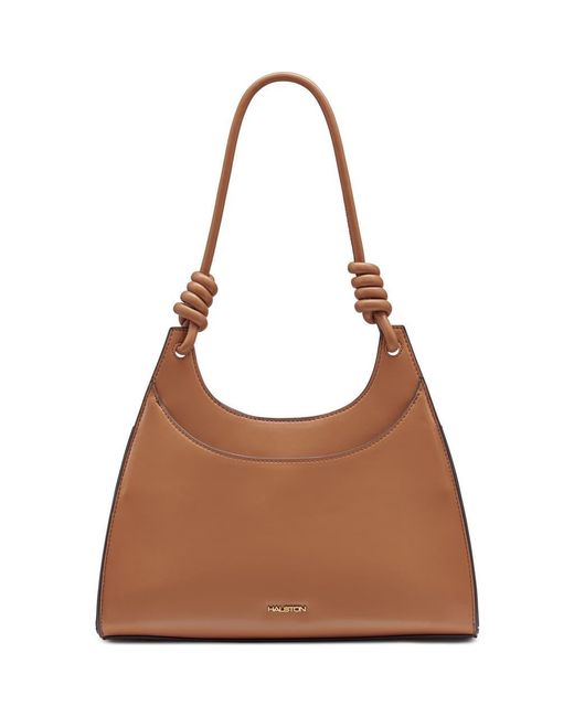 Halston Faye Hobo Bag in Brown | Lyst
