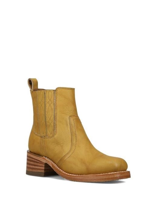 Frye Campus Platform Chelsea Boot in Brown | Lyst