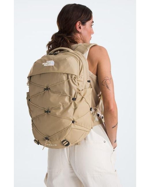 The North Face Borealis Water Repellent Backpack in Natural | Lyst