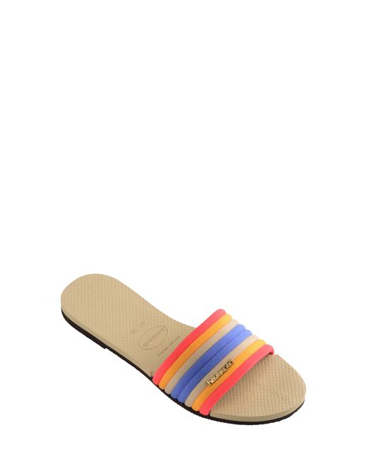 Havaianas You Malta Cool Slide Sandal | Lyst Havaianas You Malta Cool Slide Sandal | Lyst