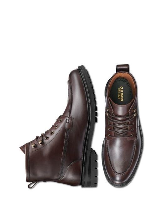 G.H. Bass & Co. Chase Moc Toe Boot in Brown for Men | Lyst