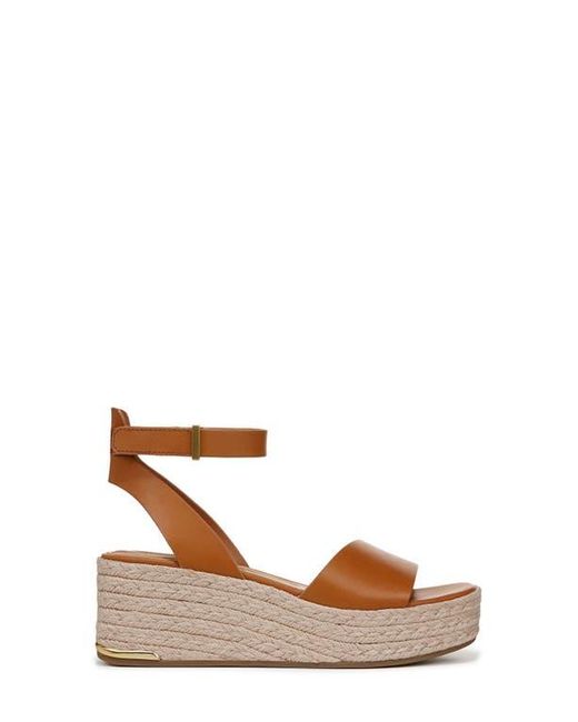 Franco Sarto Tiffany Platform Wedge Sandal in Brown | Lyst
