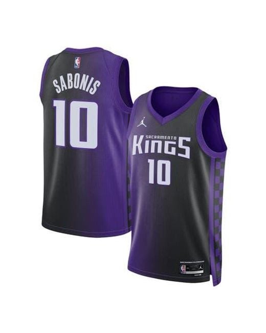 Nike Domantas Sabonis Sacramento Kings Swingman Jersey in Blue for Men ...