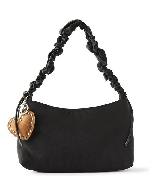 Rubi Shoes Eden Scrunch Underarm Bag in Black | Lyst